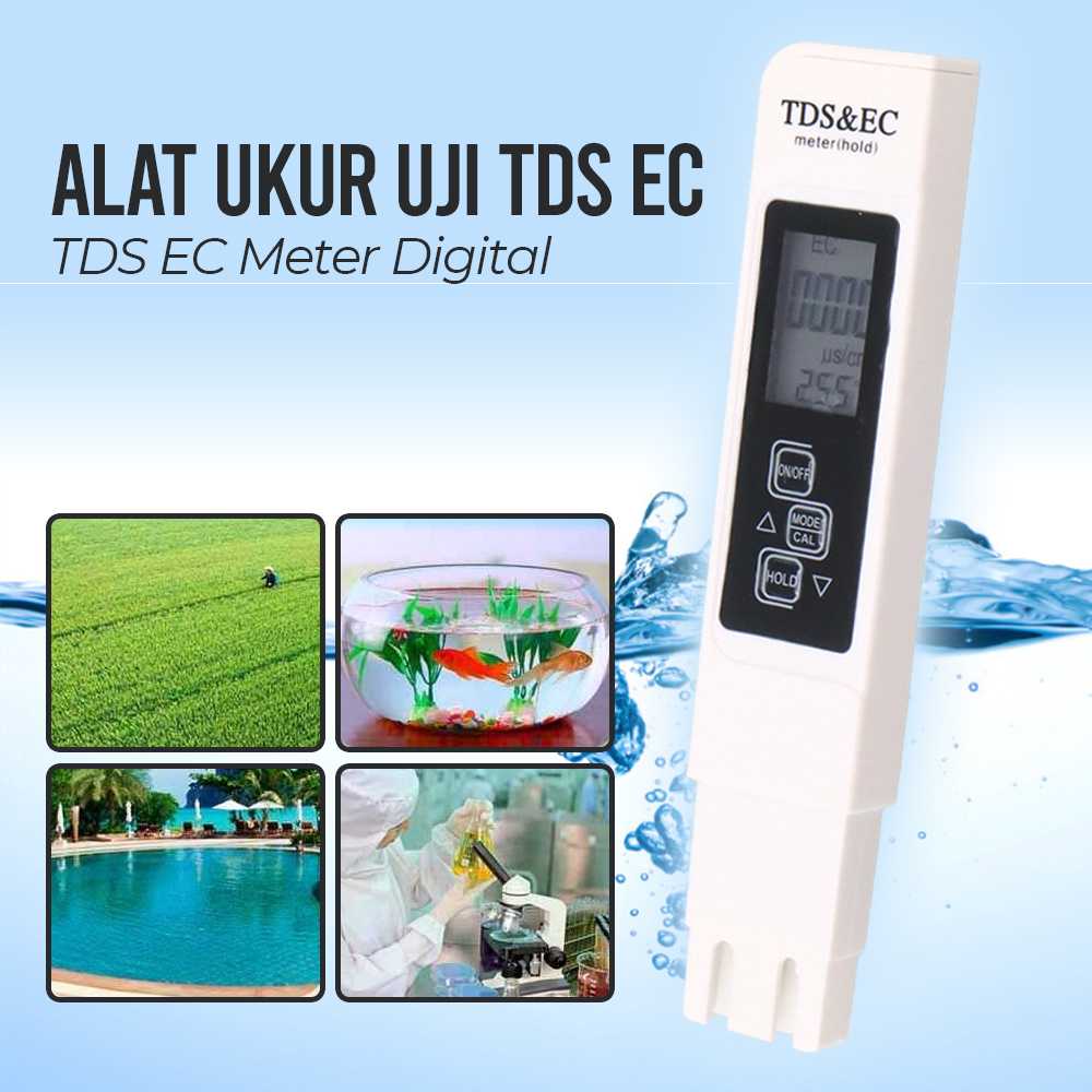 Jual VKTECH Alat Ukur Uji TDS EC Meter Digital Air Minum | Jakmall.com
