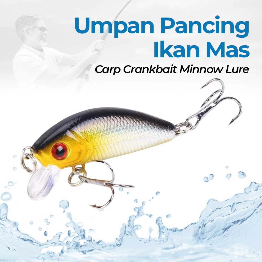 Jual Weihe Umpan Pancing Ikan Mas Carp Crankbait Minnow Lure