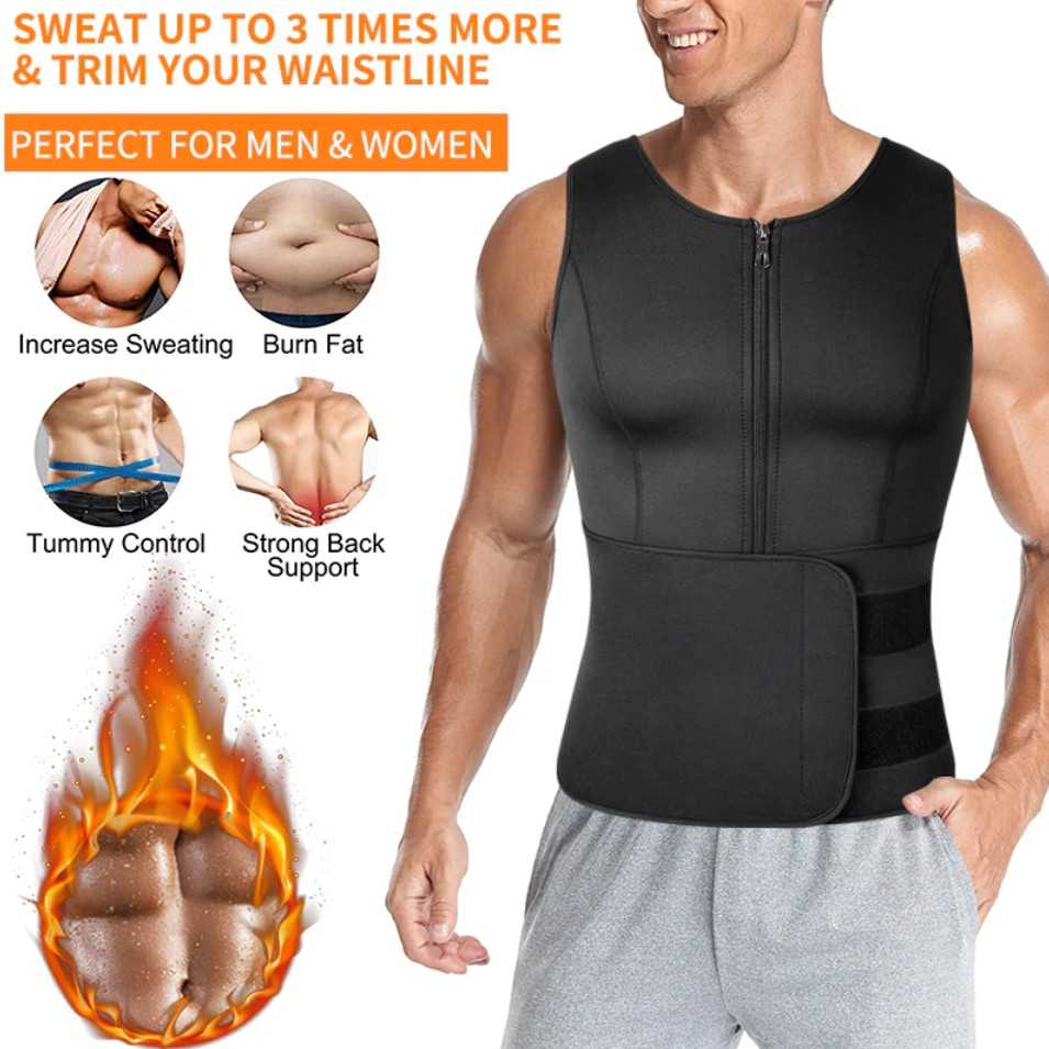 Jual TaffSPORT Korset Pembentuk Badan Pria Shaper Corset Vest