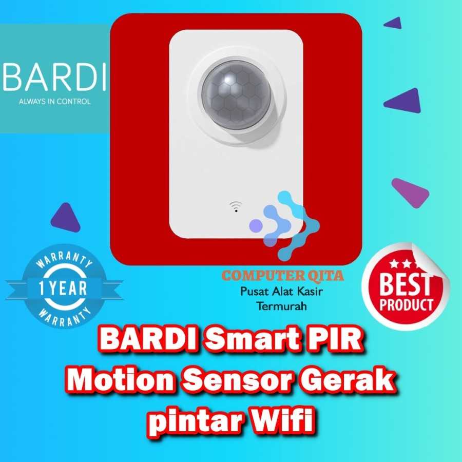 Jual BARDI Smart PIR Motion Sensor Gerak pintar Wifi Garansi