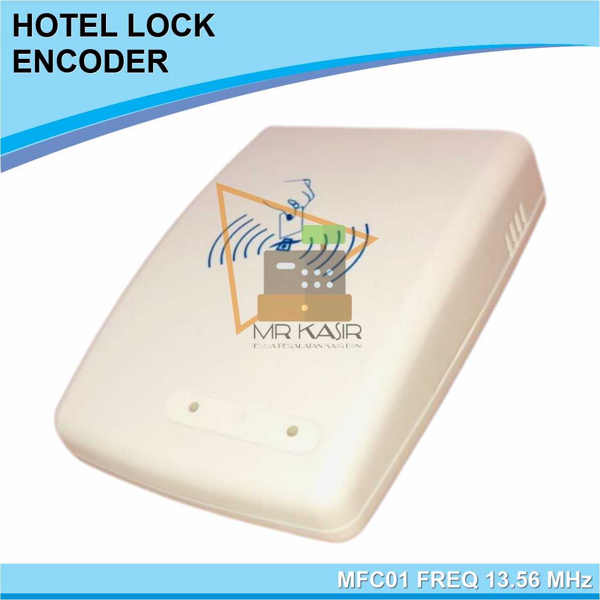 Jual HOTEL LOCK ENCODER KARTU MIFARE 13.56MHZ CARD READER USB