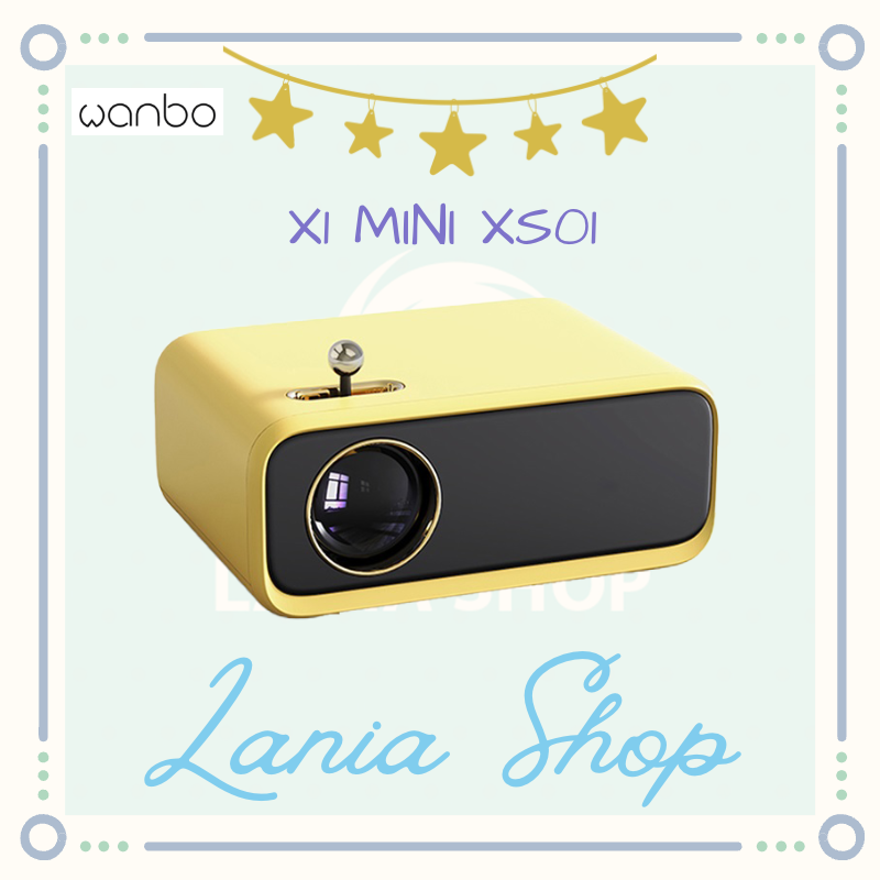 Jual WANBO X1 MINI XS01 - Mini Projector 200 ANSI Lumens