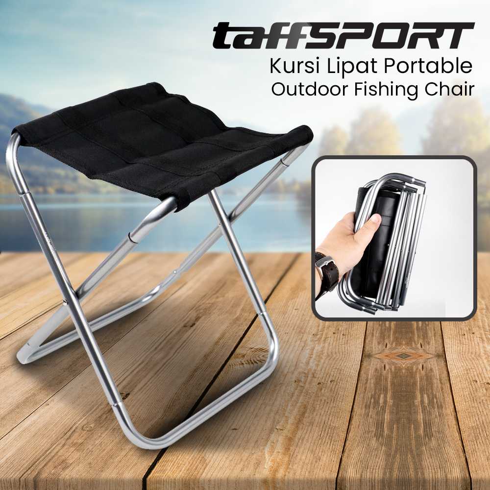 Jual TaffSPORT Kursi Lipat Outdoor Mancing Portable Oxford