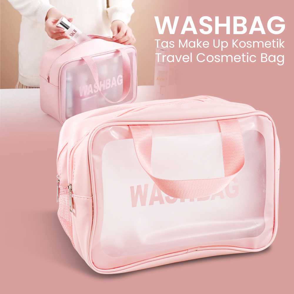 Jual WASHBAG Tas Make Up Kosmetik Travel Cosmetic Bag - WB1