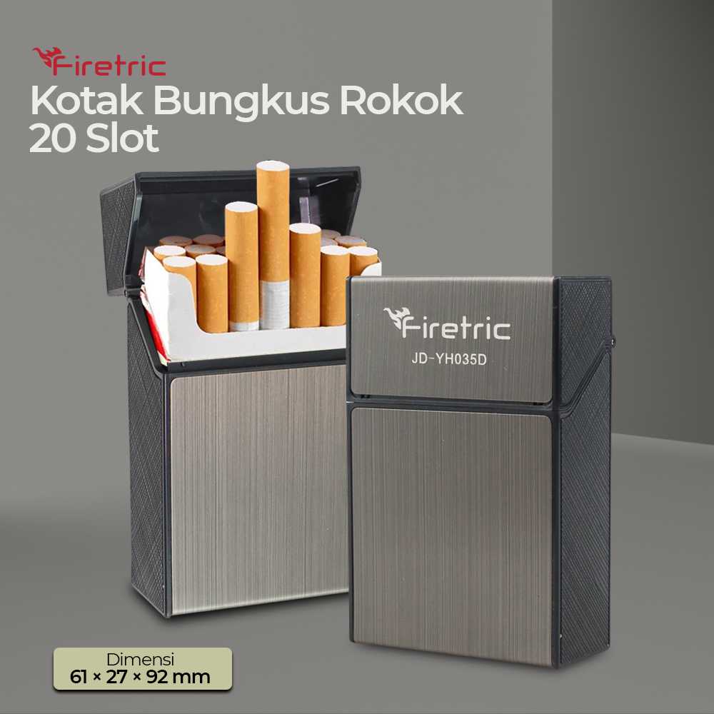 Jual Firetric Kotak Rokok 20 Slot Anti Lembap Moisture Proof