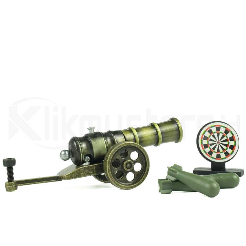 Jual Meriam Mortir Mainan Besi Anak Tembak Pelontar Peluru