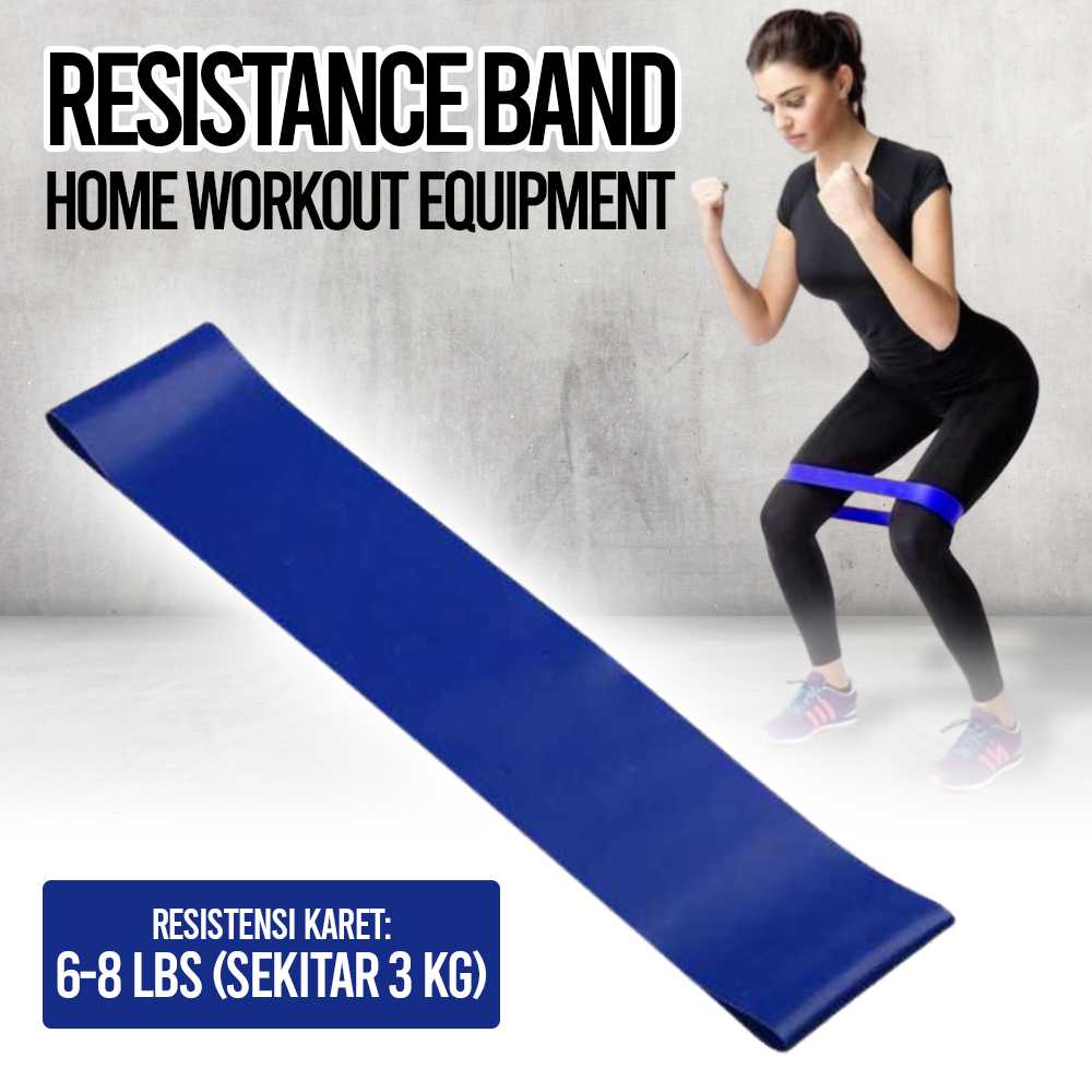 Jual ITSTYLE Karet Olahraga Resistance Band Home Workout | Jakmall.com