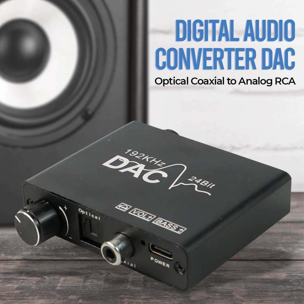 Jual AUKUK Digital Audio Converter DAC Optical Coaxial to Analog