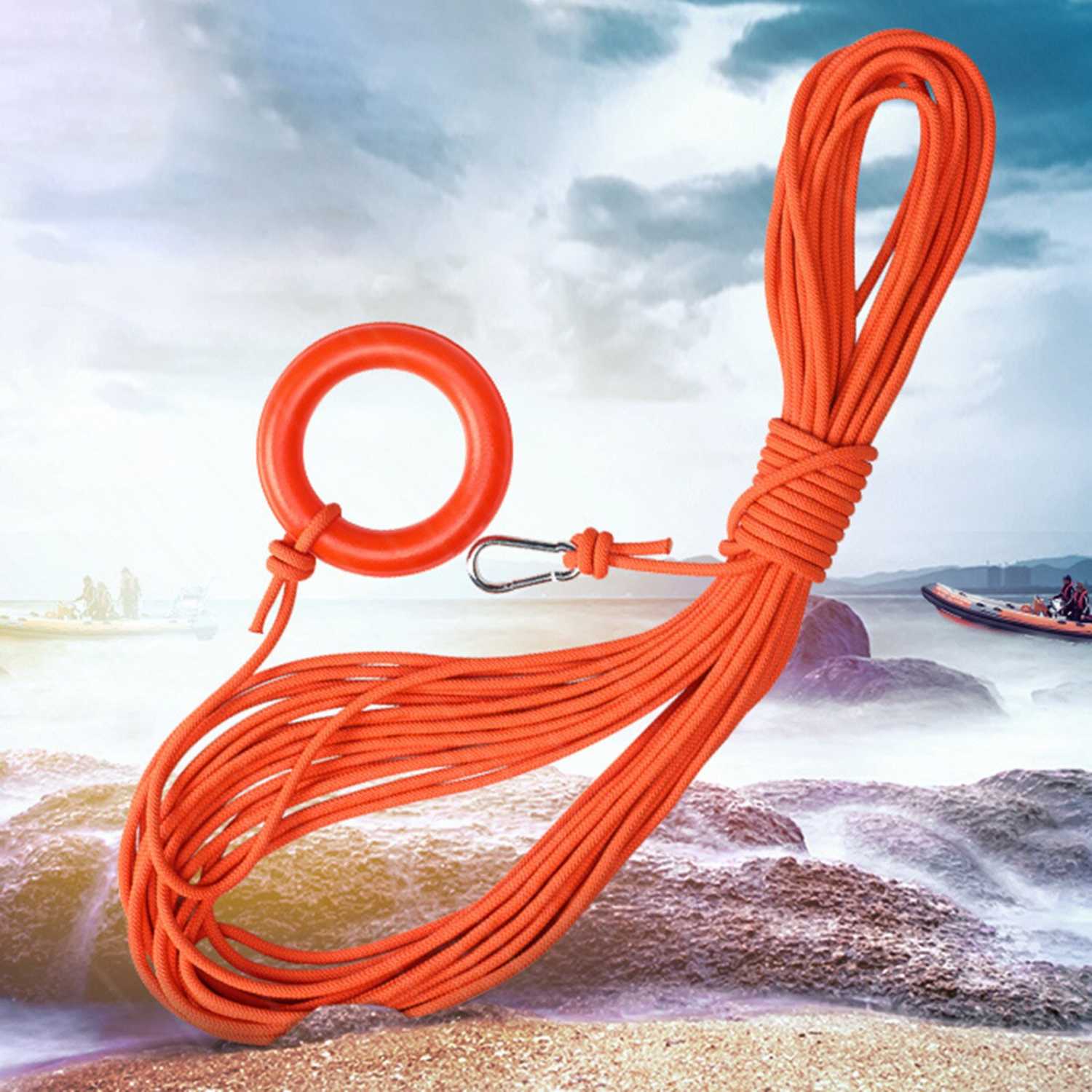 Jual Surface Life Tali Pelampung Floating Ring Rescue Rope 20M