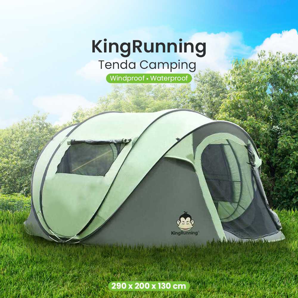 Jual KingRunning Tenda Camping Otomatis Windproof Waterproof