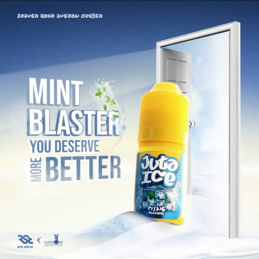 Jual Juta Ice Mint Blaster 30ml -Salt Nic By RSR Brew Vape Boss