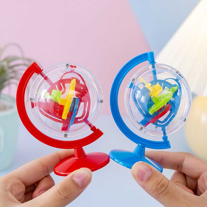 Jual Balance Maze Ball Rolling 3D Mini Mainan Bola Keseimbangan