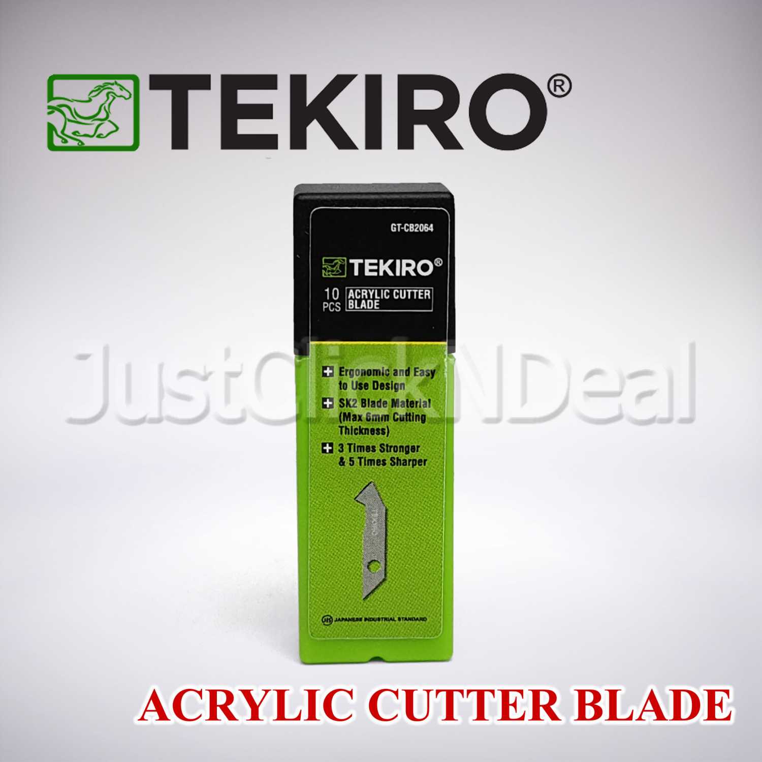 Jual Tekiro Acrylic Cutter Blade Refill 10 pcs Isi Mata Pisau
