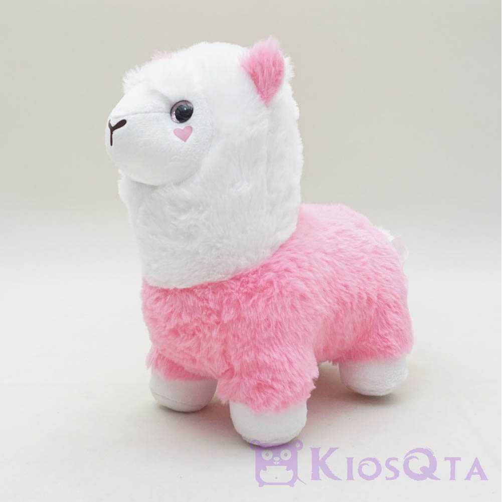 Jual boneka llama ilama alpaca putih pink gendut small | Jakmall.com
