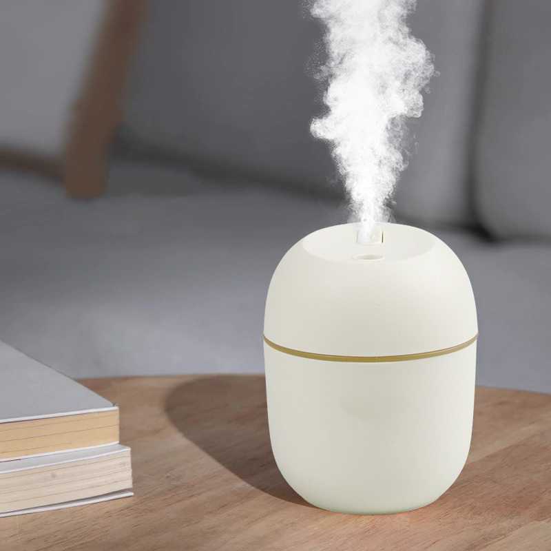 Jual Taffware HUMI Mini Air Humidifier Aromatherapy LED 220ml