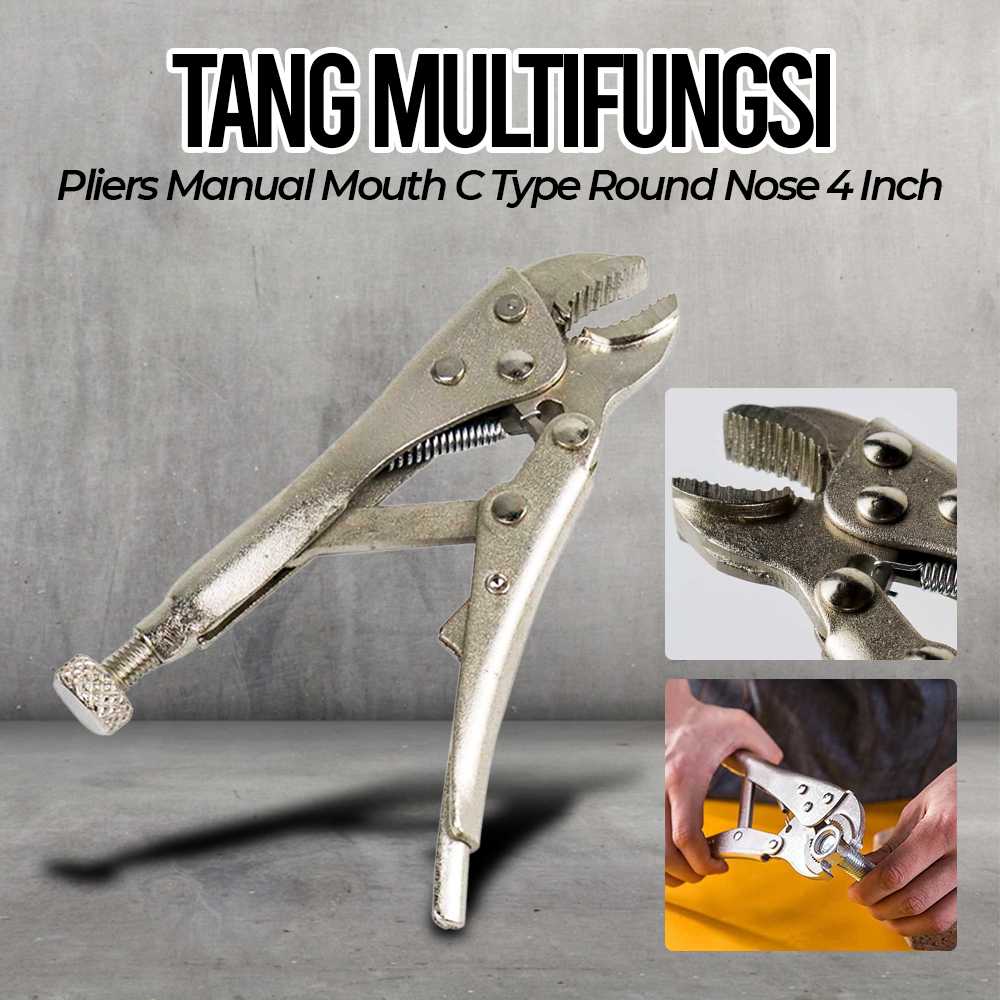 Jual LAOA Tang Multifungsi Pliers Manual Mouth C Type Round Nose