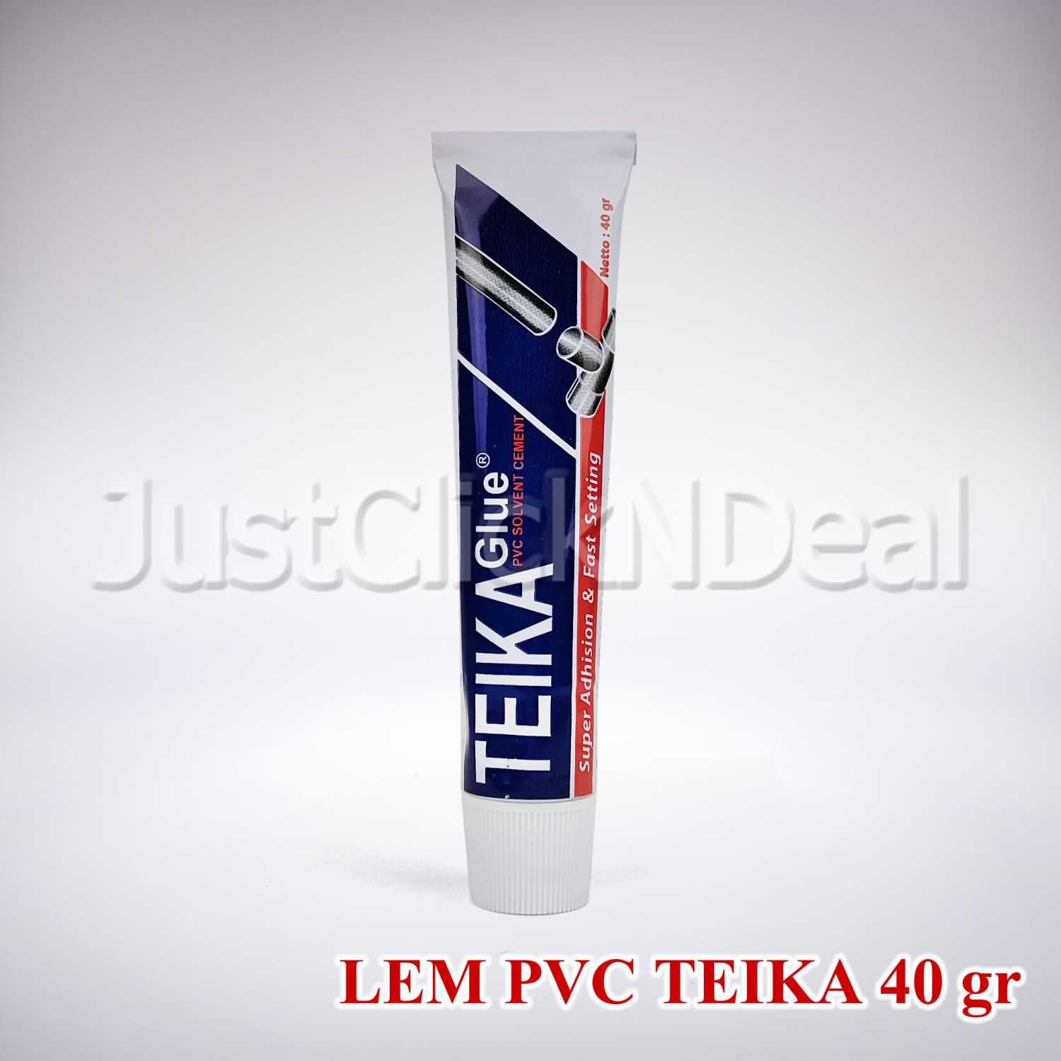 Jual TEIKA Lem Pipa Pralon Paralon PVC 40 gram | Jakmall.com