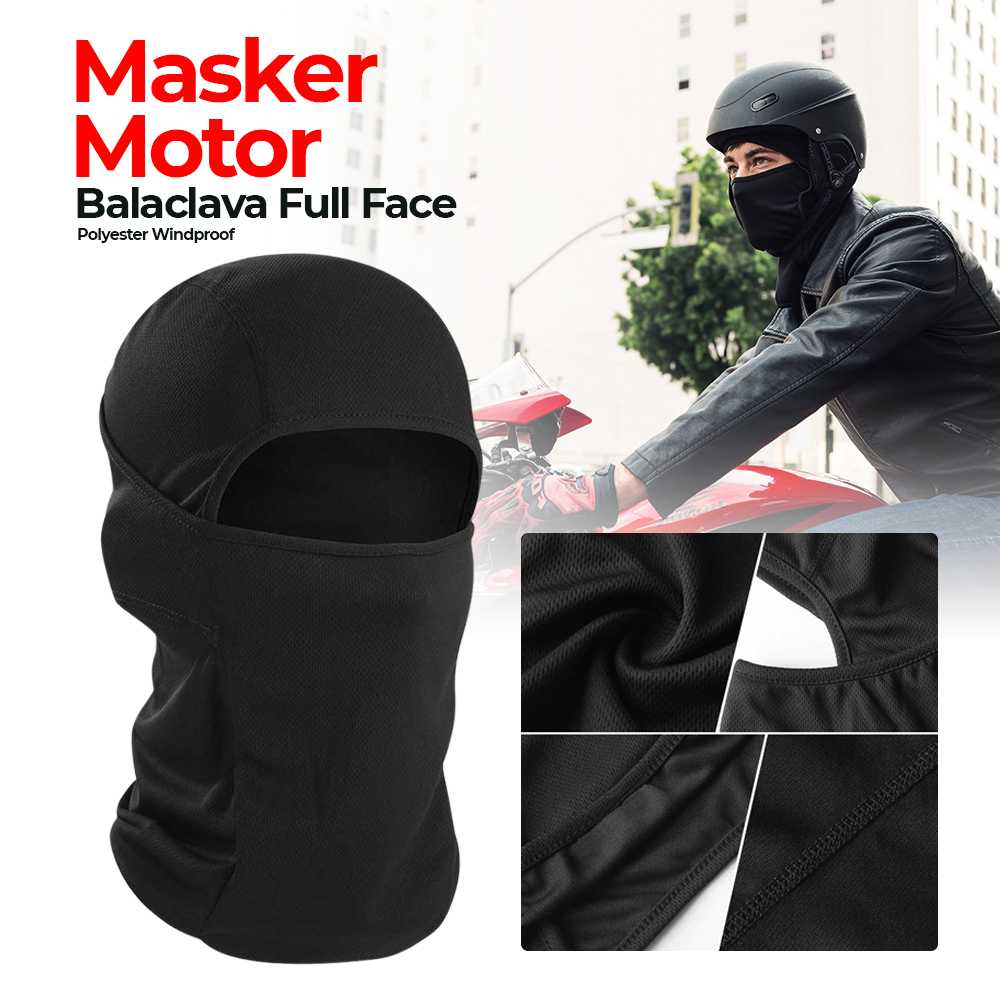Jual CISE Masker Motor Balaclava Full Face Polyester Windproof