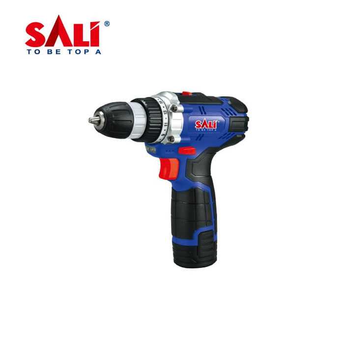 Jual SALI 8212A Cordless Drill 10mm Mesin Bor Baterai 2 Pcs 12V
