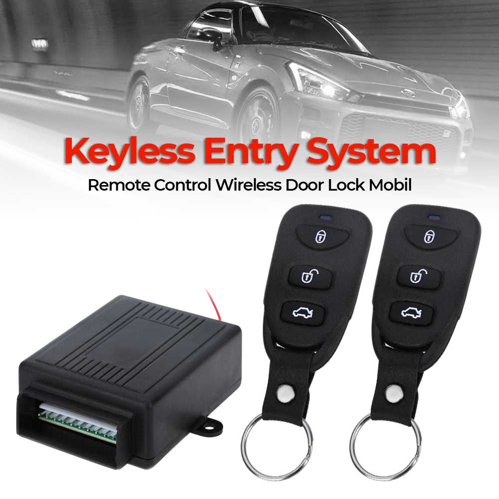 Jual NEWPIONEER Car Entry System Remote Wireless Door Lock Mobil