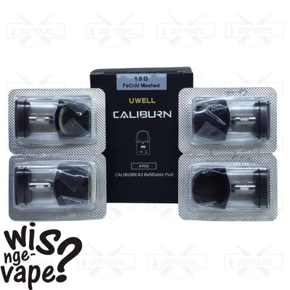 Jual Cartridge Caliburn A3 - Catridge AK3 By Uwell Authentic