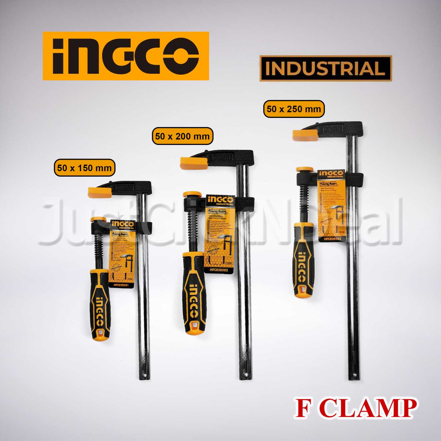 Jual Ingco F Clamp 50 mm Klem Catok Penjepit Kayu | Jakmall.com