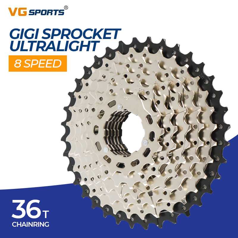 Jual VG Sports Gigi Sprocket Sepeda Round Ultralight 8 Speed