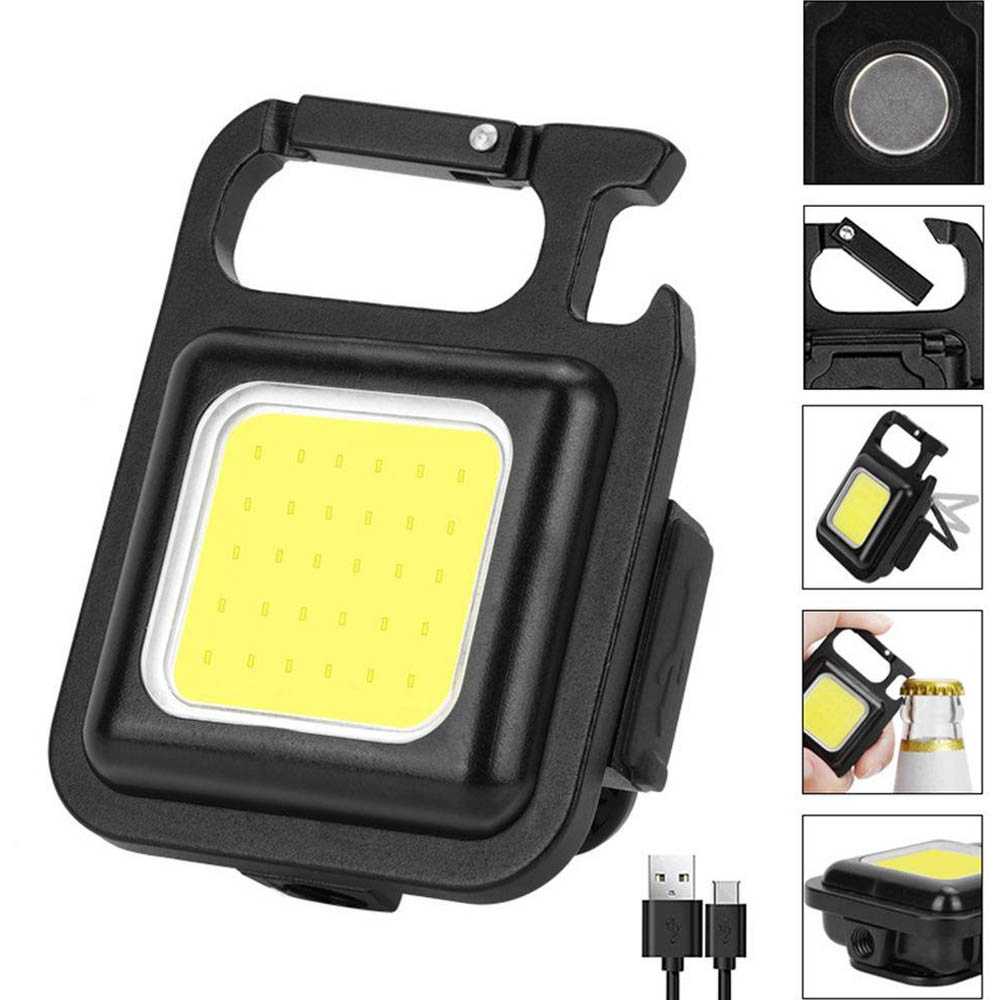 Jual Lampu Senter Viral 3 In 1 Super Terang Led COB Mini USB