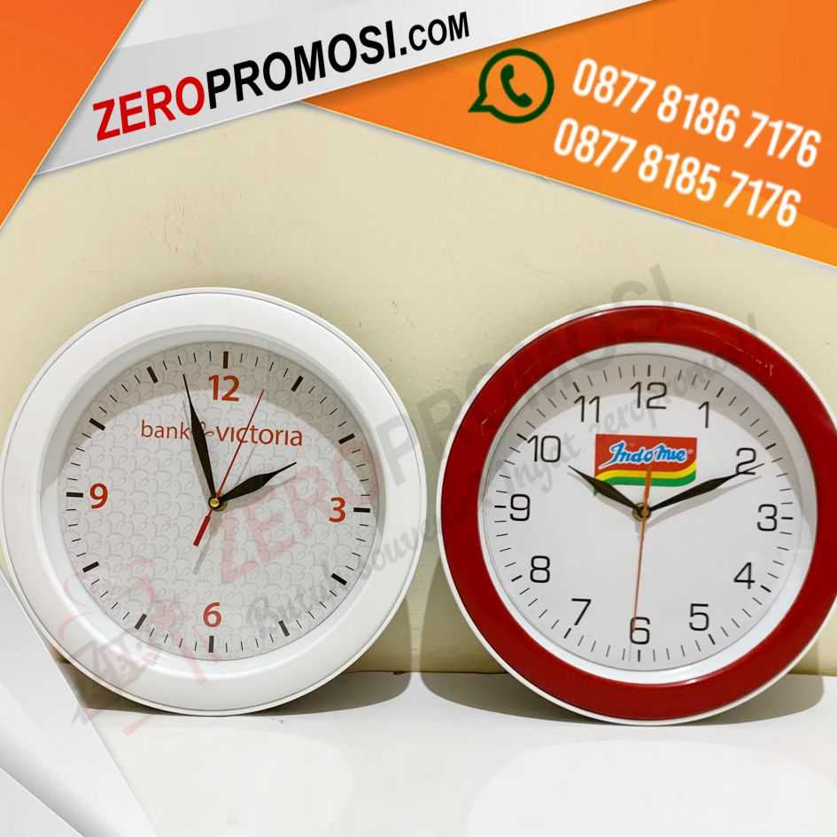 Jual Produk Souvenir Jam Dinding Plastik Murah Kode 777 Bisa