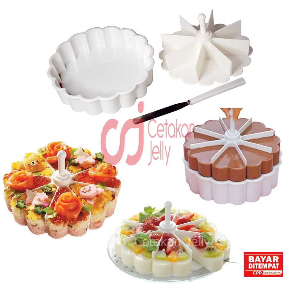 Jual CJ Cetakan Nasi Rice Mold Pizza Party | Jakmall.com