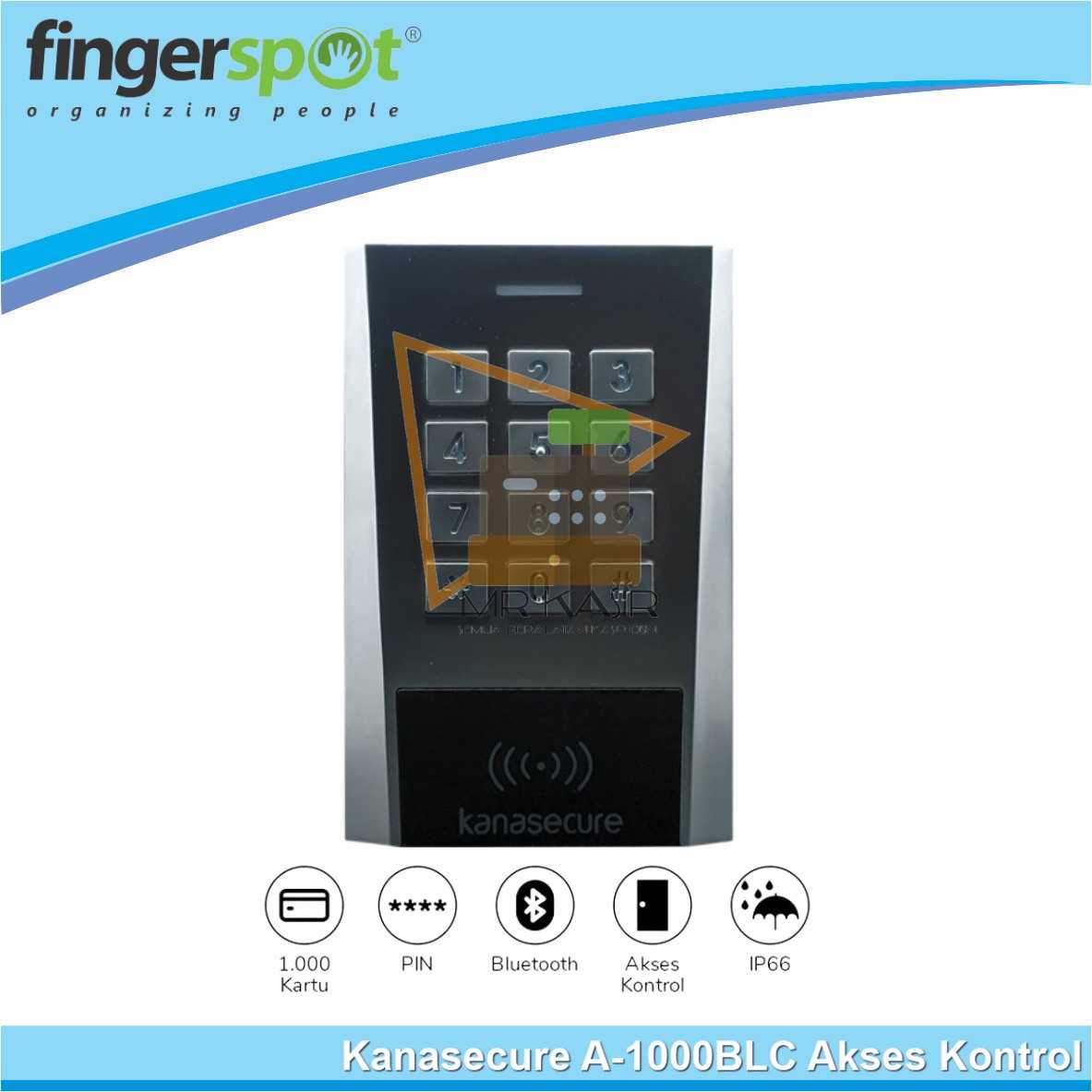 Jual ACCESS CONTROL PINTU FINGERSPOT A-1000BLC KANASECURE MURAH