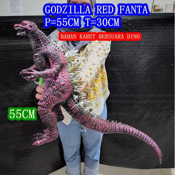 Jual MAINAN GODZILLA JUMBO 55CM BONEKA DINOSAURUS GODZILLA BESAR