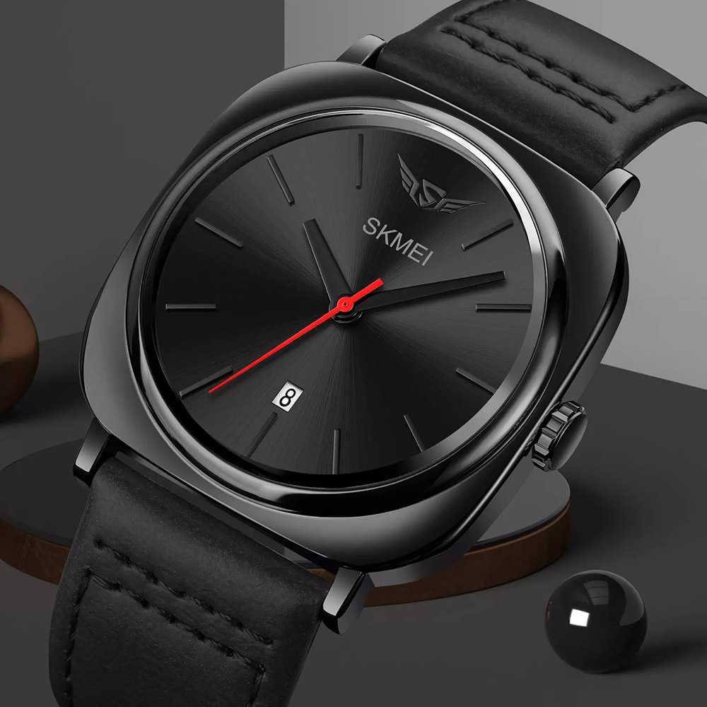 Jual SKMEI Jam Tangan Analog Pria Fashion Leather Quartz Watches