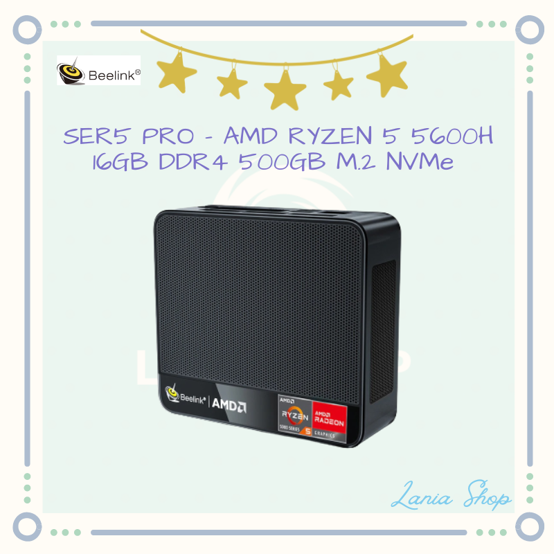 Jual BEELINK SER5 PRO - AMD RYZEN 5 5600H MINI PC 16GB DDR4