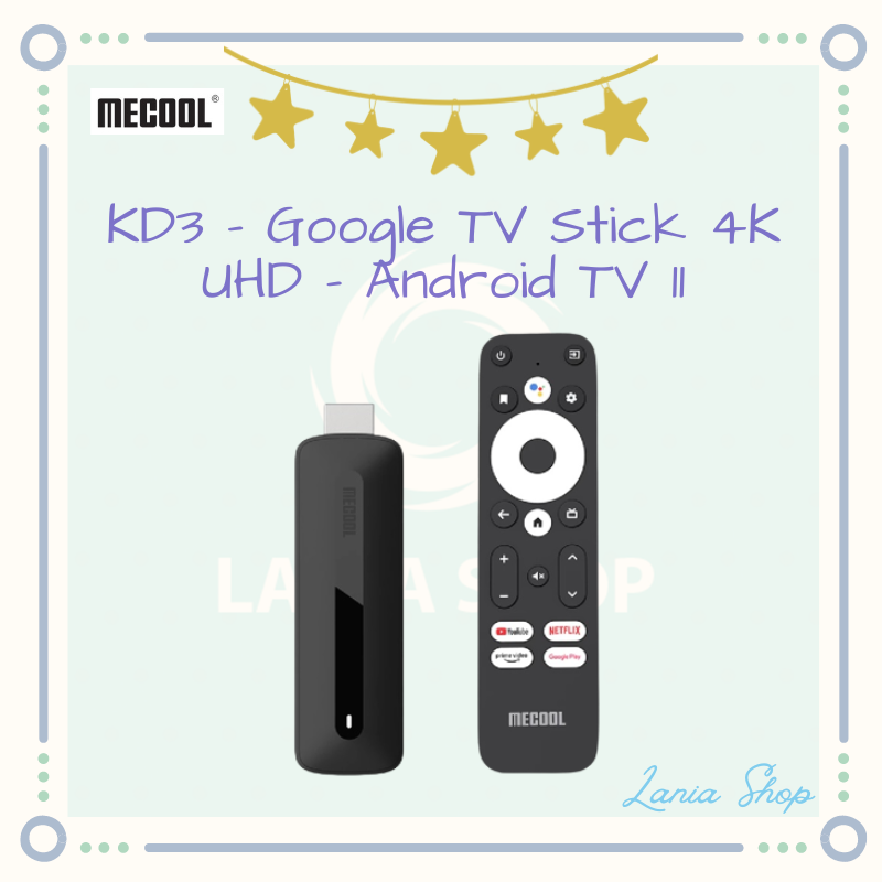 Jual Google TV Stick 4K UHD - Android TV 11 Google Certified