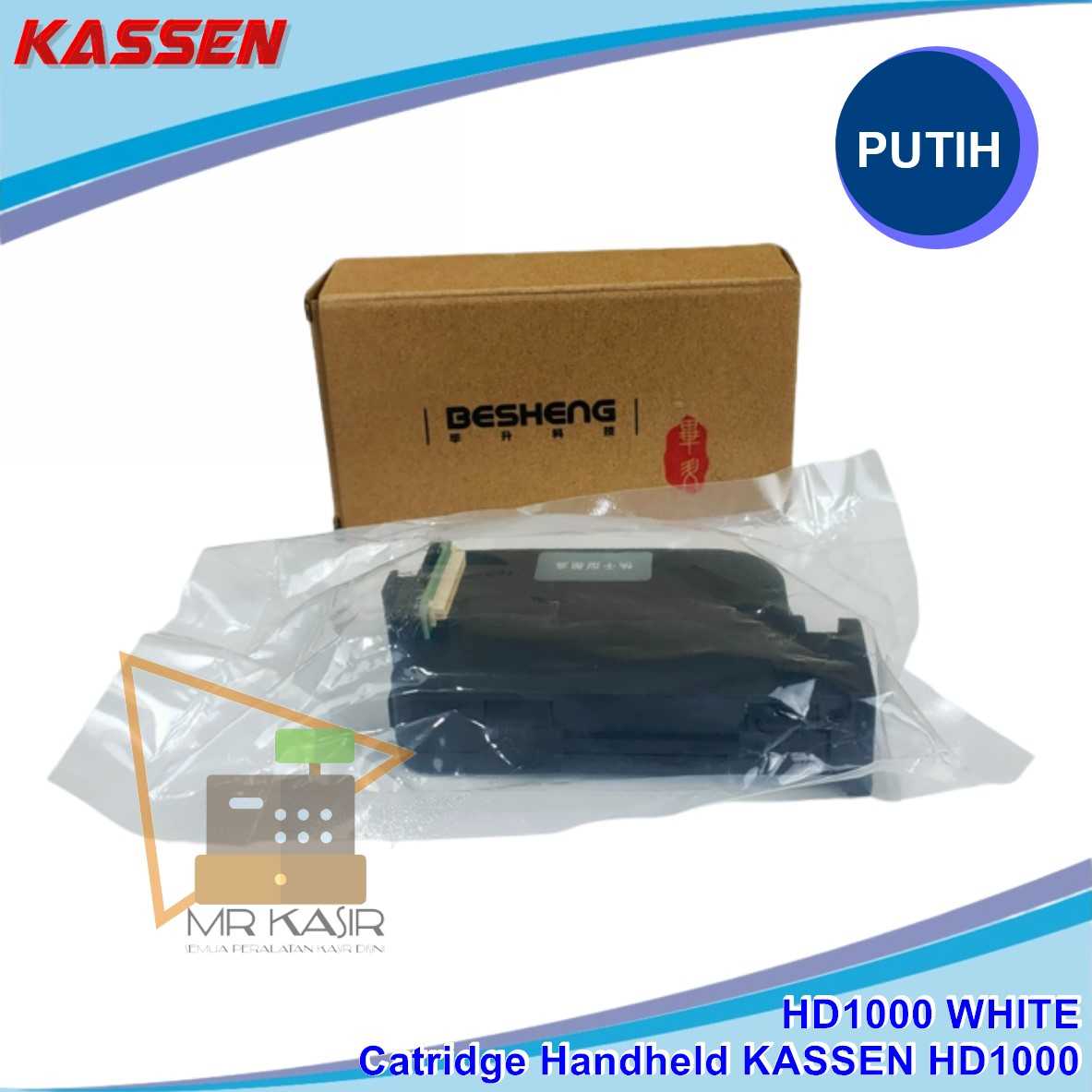 Jual INK CATRIDGE PRINTER HANDHELD KASSEN HD1000 HITAM HD-1000