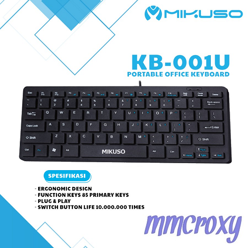 Jual Keyboard Nisuta Mikuso KB-001U - Keyboard Portable Business