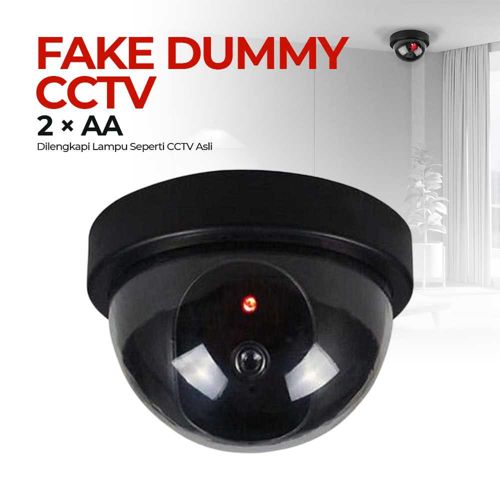 Jual Fake Dummy Dome CCTV Surveillance Camera - 15360 | Jakmall.com