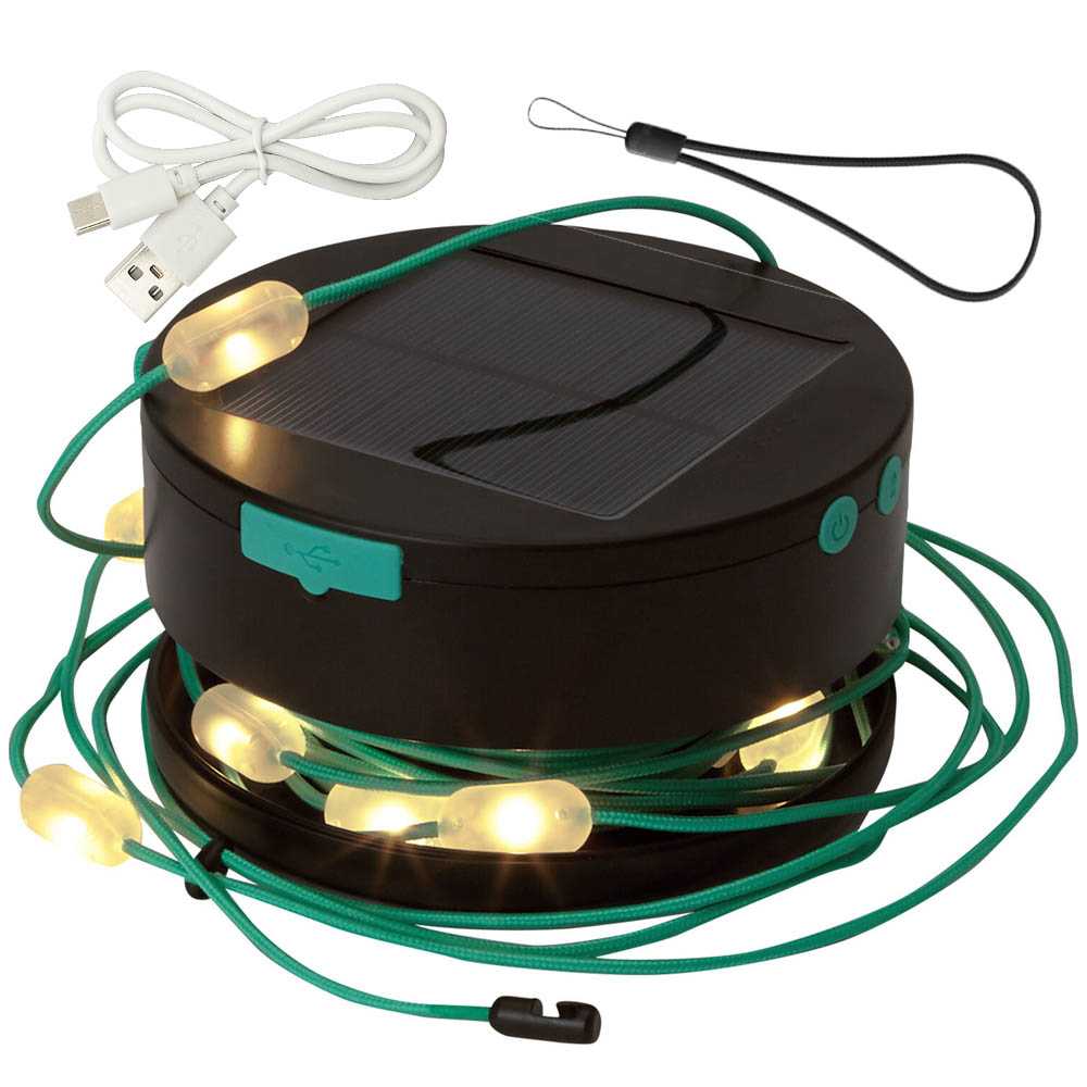 Jual Solar String Light LS510 - Lampu Outdoor Multifungsi