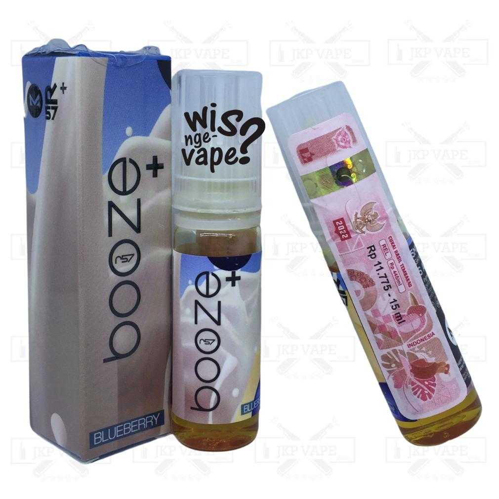 Jual Booze Yakult Blueberry 15ml - Salt Nic Liquid Vape By R57