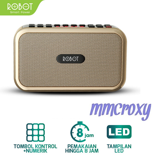 Jual Robot RB200 Bluetooth Speaker With Number Keys & LED
