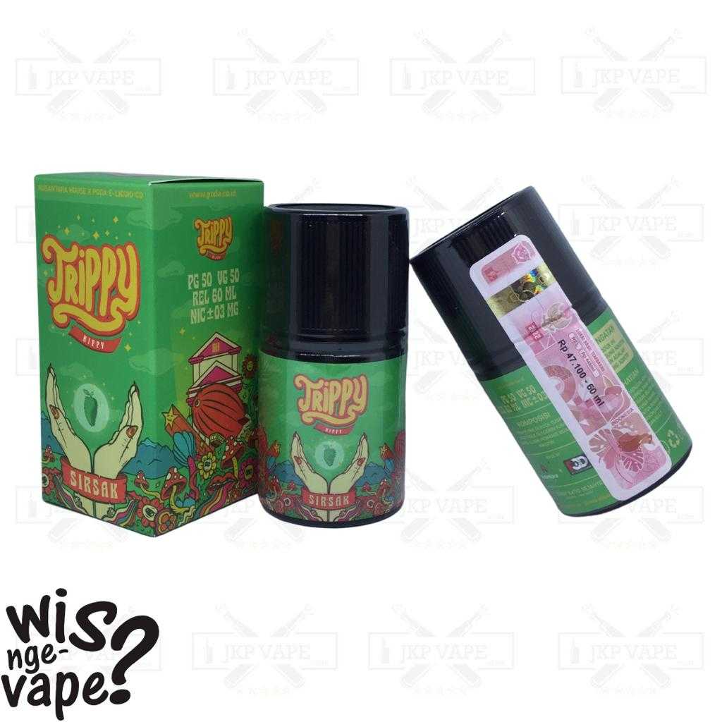 Jual Trippy Hippy Sirsak 60ml - Liquid Vape By PODA x Nusantara