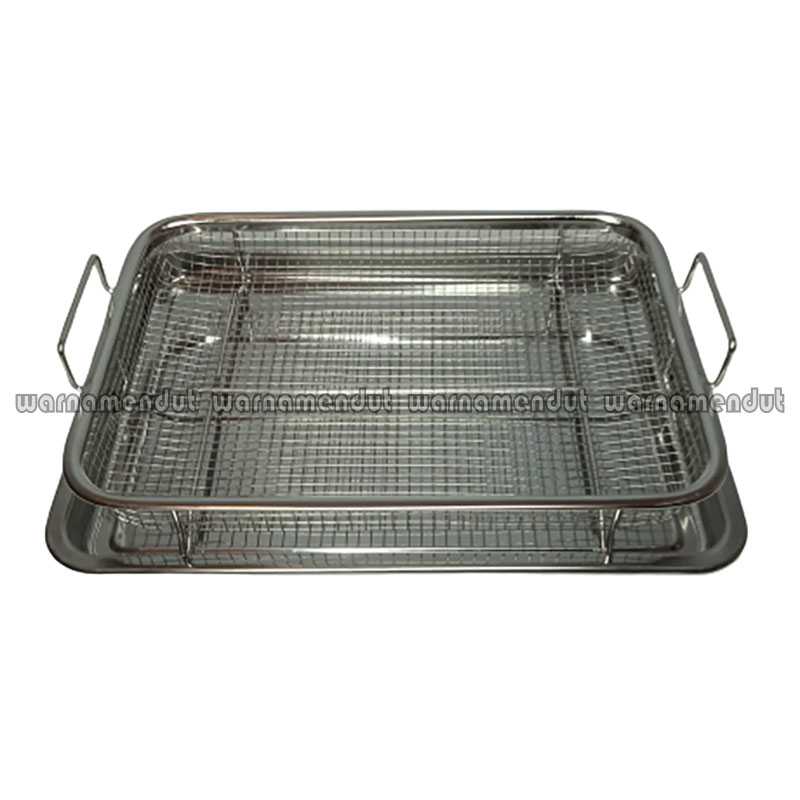 Jual Baki tray loyang makanan gorengan saringan tirisan minyak