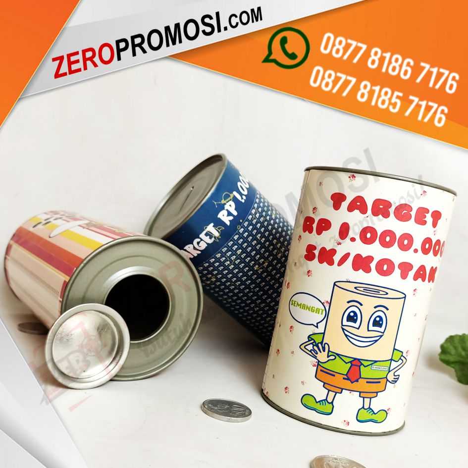 Jual Souvenir Celengan Target Custom Design dan Nominal Ukuran S