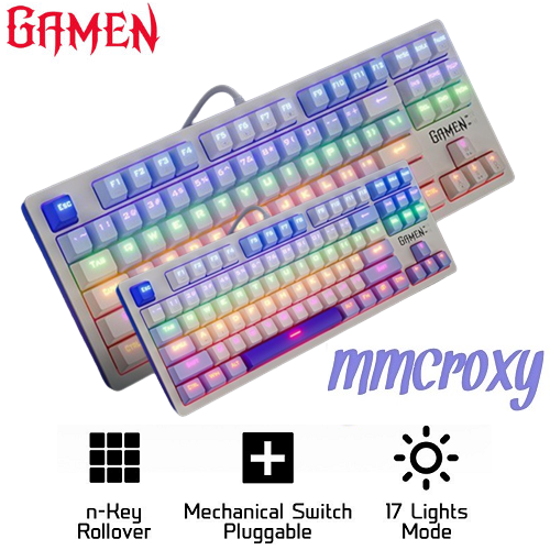 Jual Gamen Titan II Keyboard Gaming Mechanical Pluggable Edisi