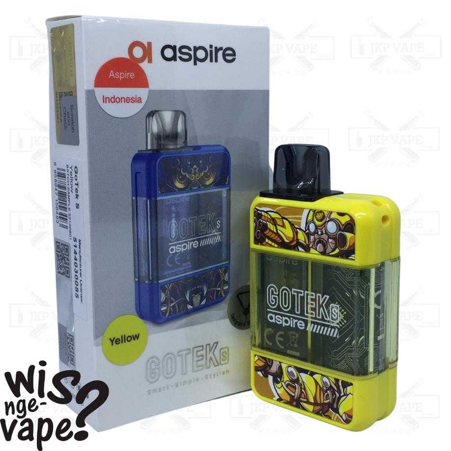 Jual Aspire Gotek S Pod Kit 650mAh - Authentic By Aspire Ecig
