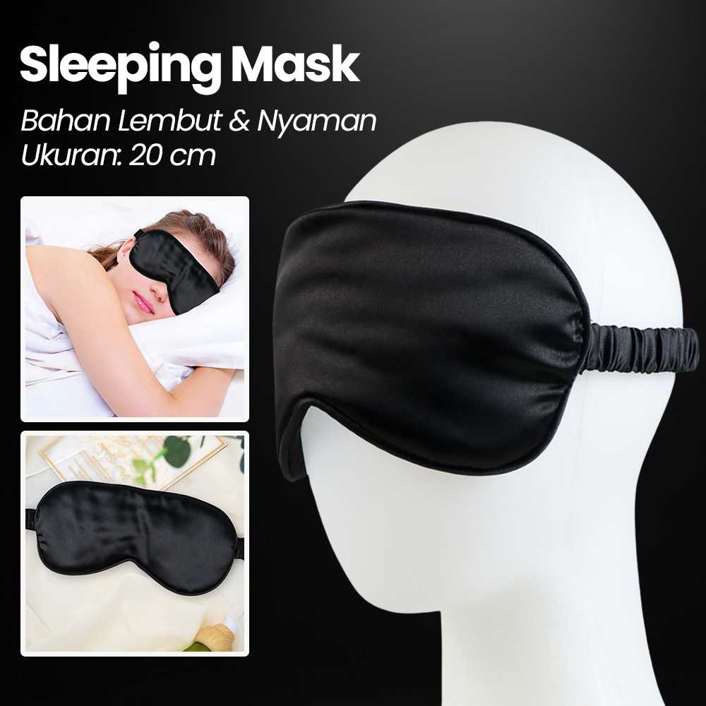 Jual GUCKA Sleeping Mask Blindfold Eye Patch Penutup Mata 20cm