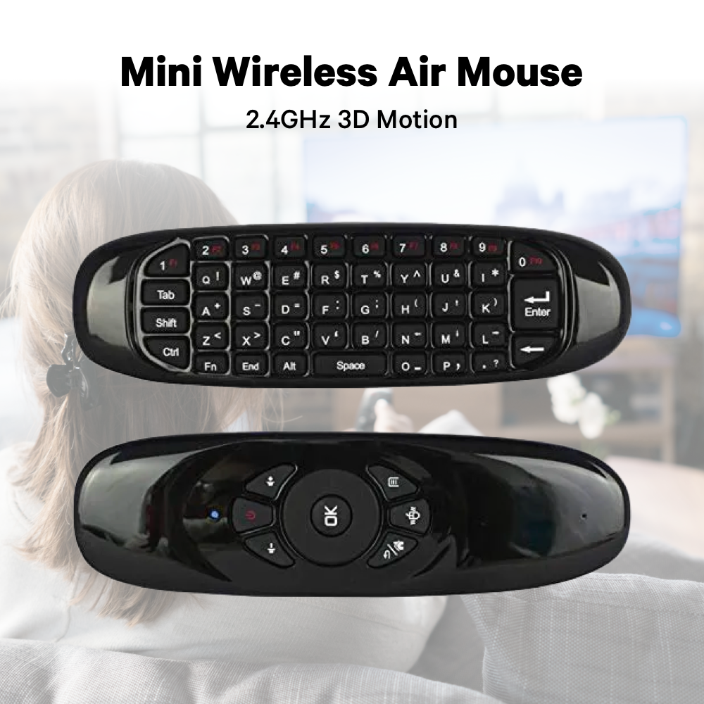 Jual Mini Wireless Air Mouse 2.4GHz 3D Motion Android Remote