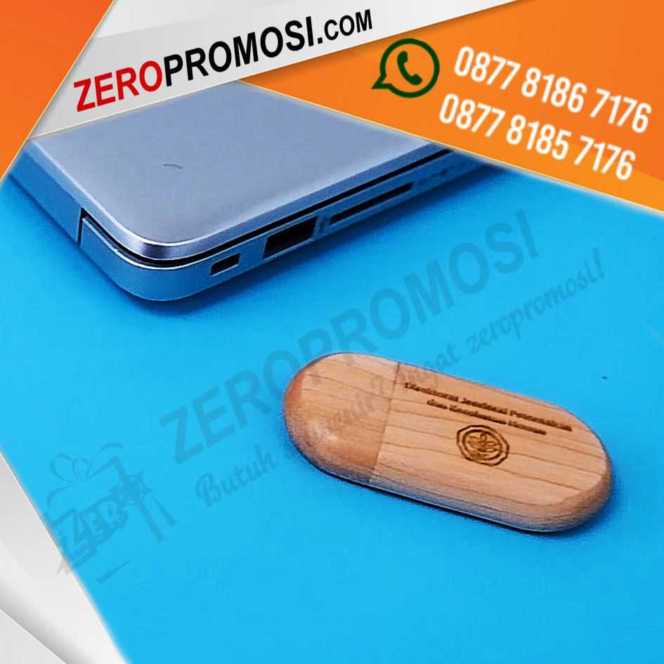 Jual Custom USB Flashdisk Kayu Oval FDWD02 Real Capacity | Jakmall.com