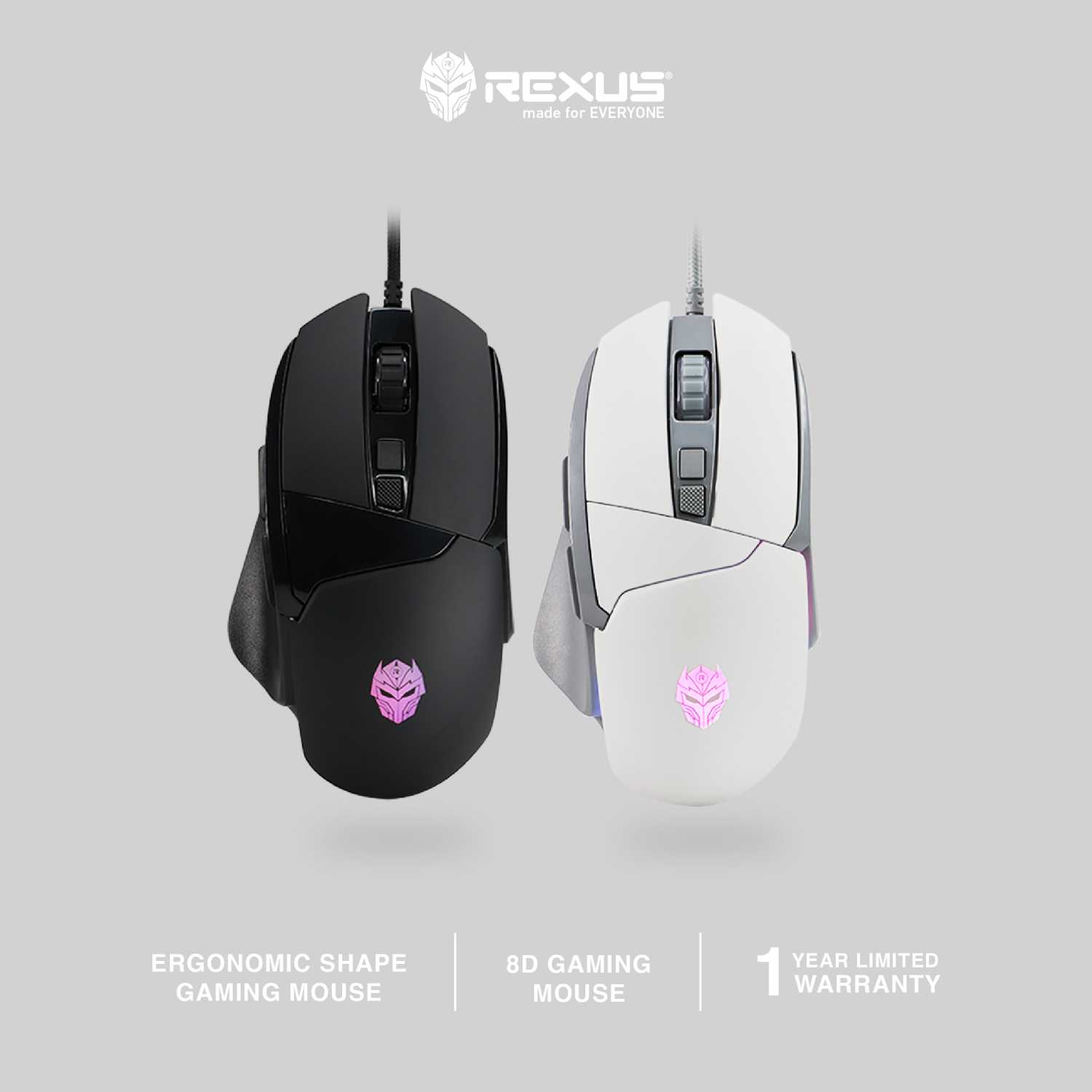 Jual Rexus Mouse Gaming Xierra X18 RIFLE | Jakmall.com